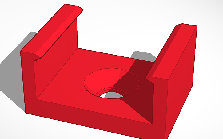 3D design Ganci LED - Tinkercad