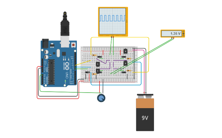 Circuit Design H Bridge Motor Control Tinkercad