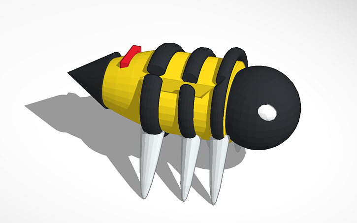 3D design Bee - Tinkercad
