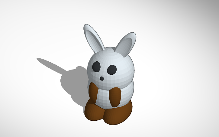 3D design Cute rabbit | Tinkercad