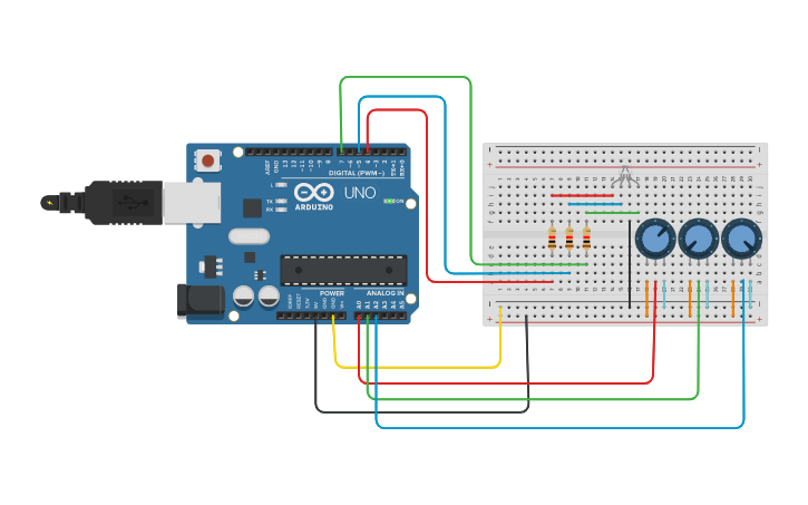 Circuit design 2-2 | Tinkercad