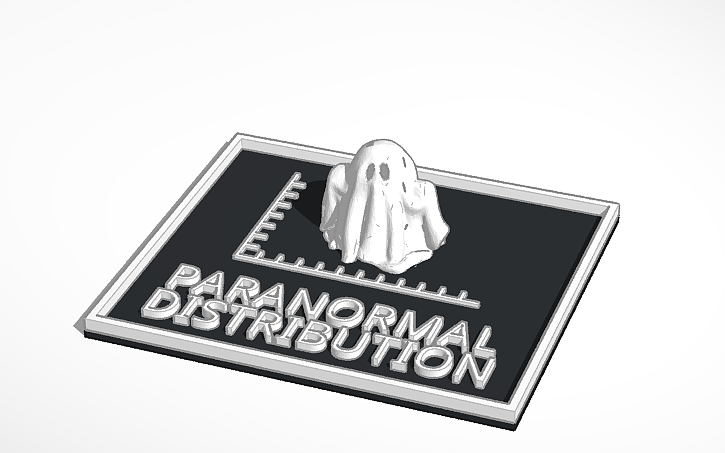 3D design Reddit Paranormal Distribution | Tinkercad