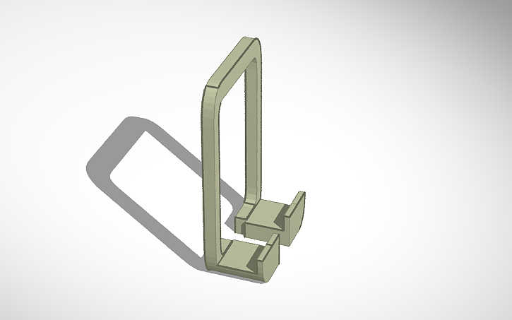 3D design Phone Stand - Tinkercad