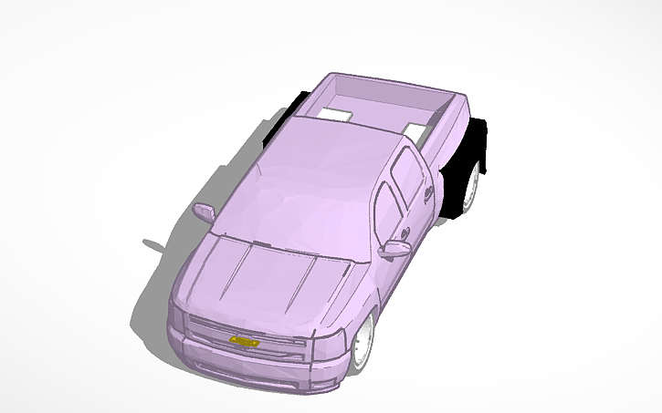 3D design chevy - Tinkercad
