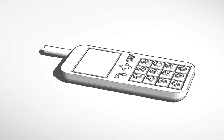 3D design play phone - Tinkercad