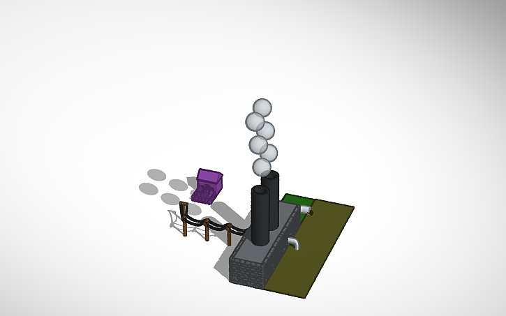 3D design pollution | Tinkercad