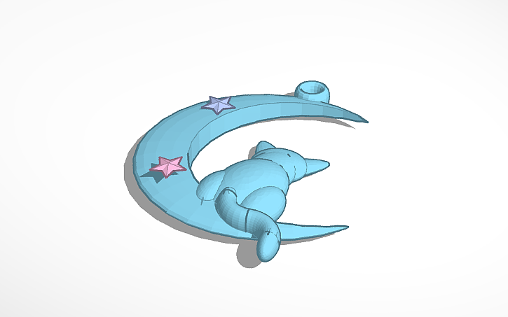 3D design Copy of cute cat | Tinkercad