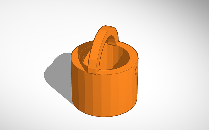 3D design Bucket - Tinkercad