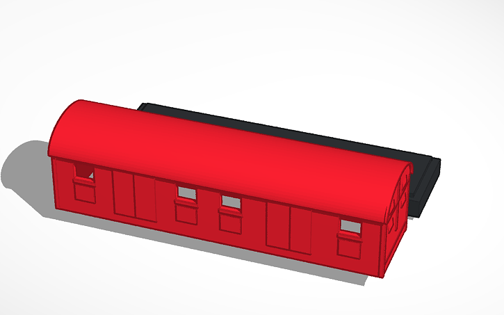3D design Thomas and friends mail van body | Tinkercad