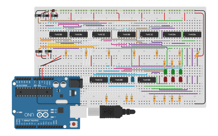 Circuit design 2º Sem - Projeto 01 FINALIZADO - Tinkercad