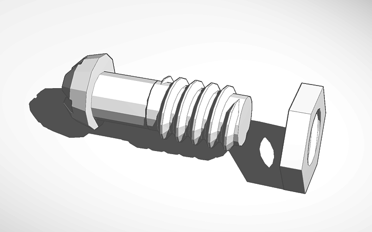 3D design Screw | Tinkercad