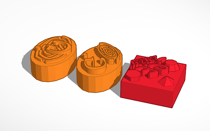 3D design signature Stamp | Tinkercad
