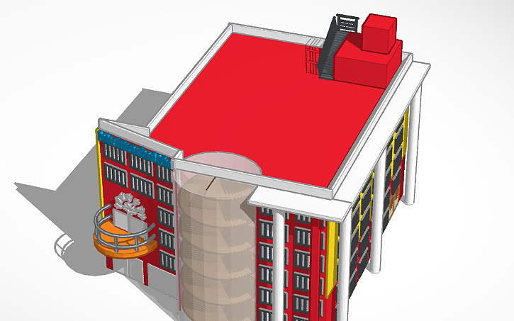 3D design Podar International School, Bangalore - Tinkercad