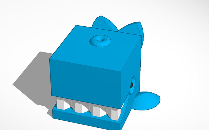 3D design 3DBlockZoo Whale | Tinkercad