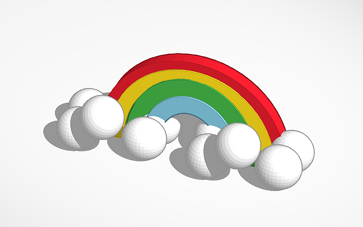 3D design awan Navisya - Tinkercad