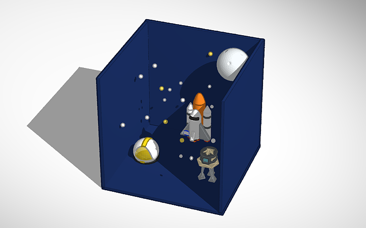 3D design Space shuttle Antonio&Bernardo - Tinkercad