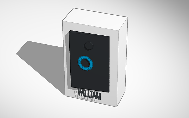 3d Design Williams Video Doorbell Tinkercad