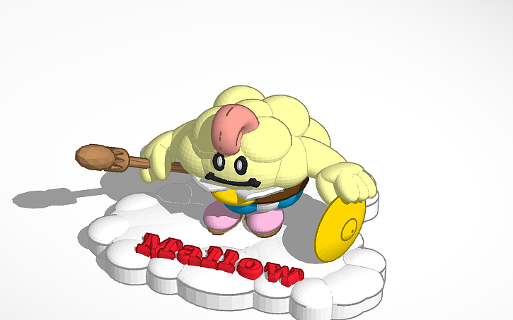3D design Mallow - mario rpg | Tinkercad