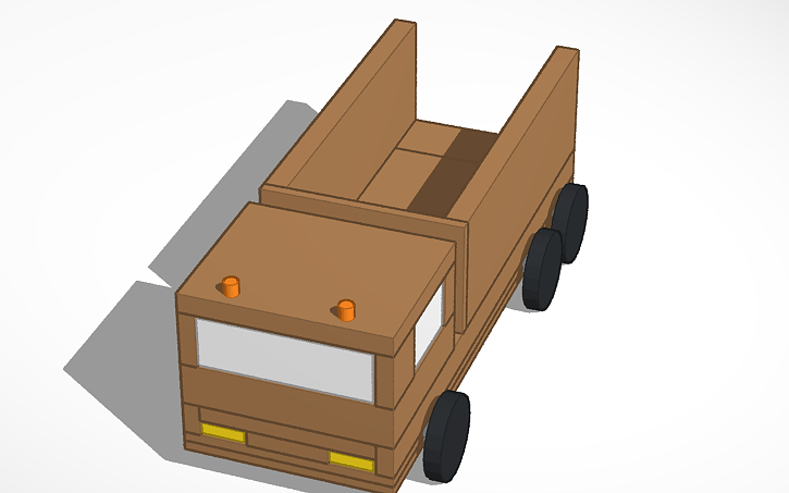 3D design Truck - Tinkercad