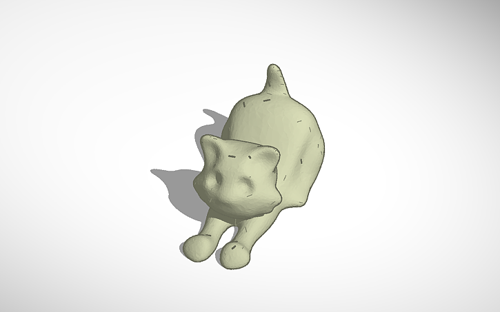 3d Design Cat Tinkercad