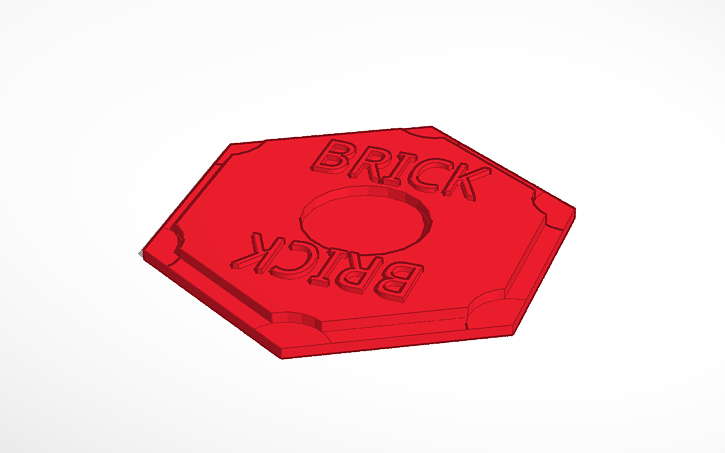 3D design Catan Brick Hex | Tinkercad