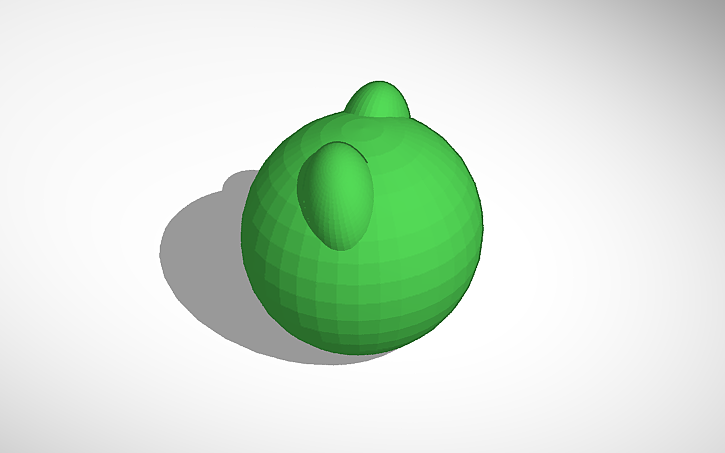 3D design frog ball | Tinkercad