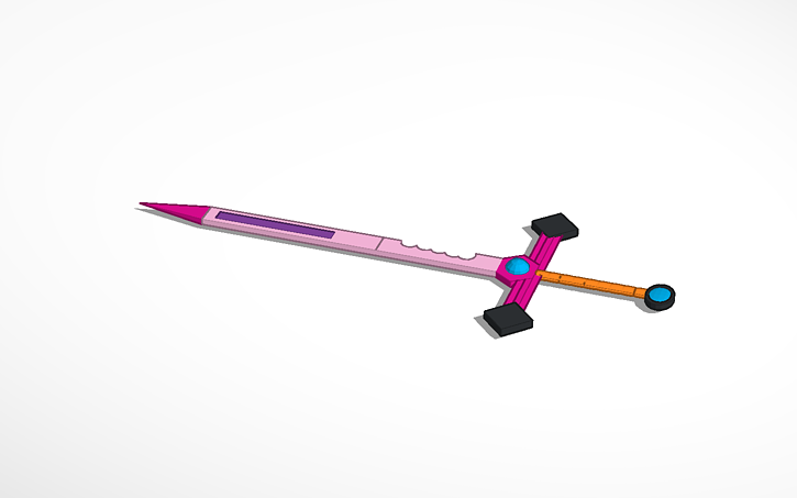 3D design Candy Sword of Justice (Try Not to Eat it) | Tinkercad