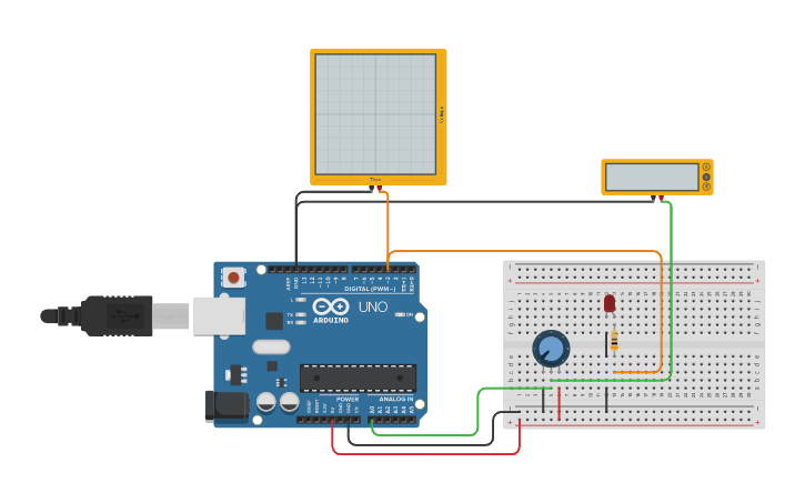 Circuit design Aula 4 - Exemplo 1 - Tinkercad