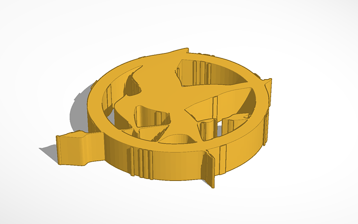 3D design HUNGER GAMES - Tinkercad