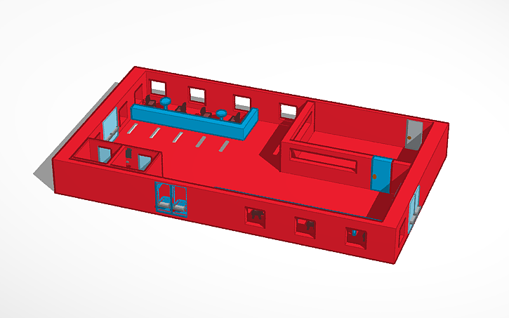 3D design Restaurant Leonardo Balanza | Tinkercad