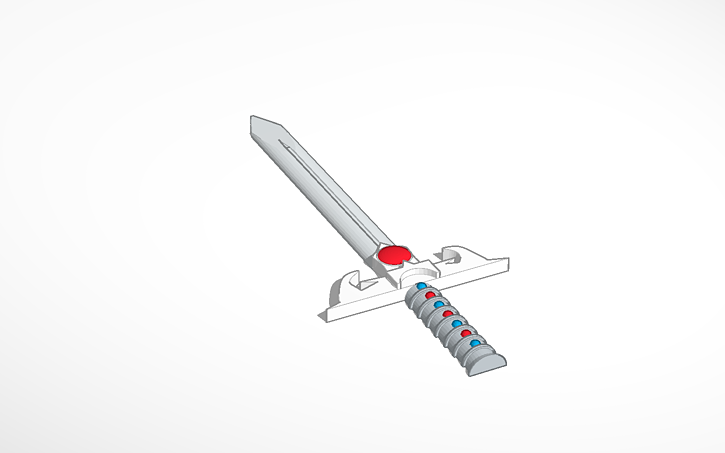 3D design Thundercats Sword - Tinkercad