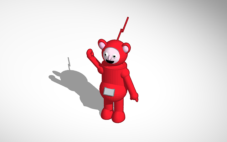3D design teletubie - Tinkercad