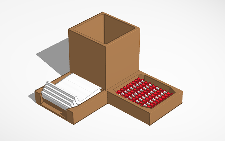 3D design Pencil case #adskDeskChallenge - Tinkercad