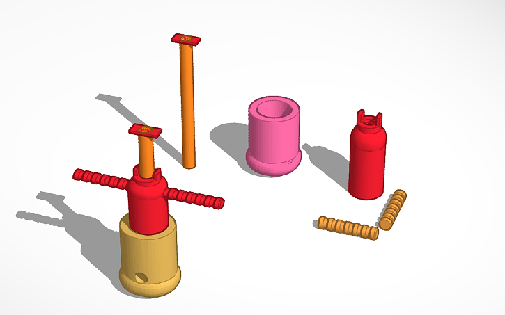 3D design Disc Detainer Pick v2 assembly | Tinkercad