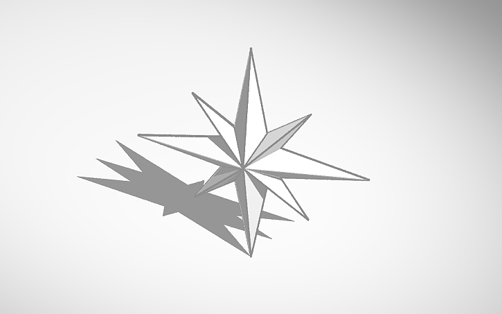 3D design Star - Tinkercad