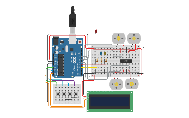 Circuit design CEN325 Assignment 2 - Tinkercad