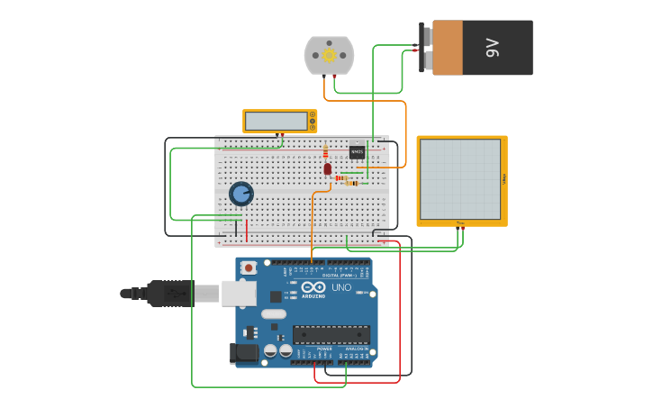 Circuit design Диммер (регулятор оборотов двигателя постоянного тока ...
