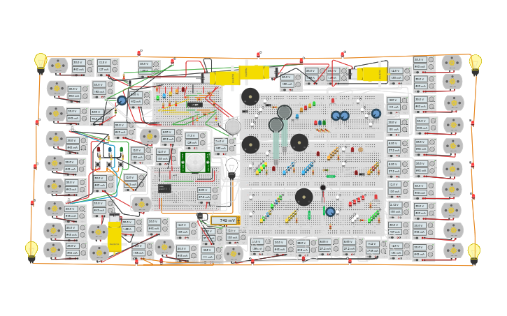 Circuit design SBC - Tinkercad