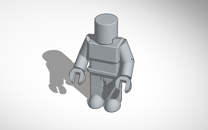 3d Design Roblox Man Package Tinkercad