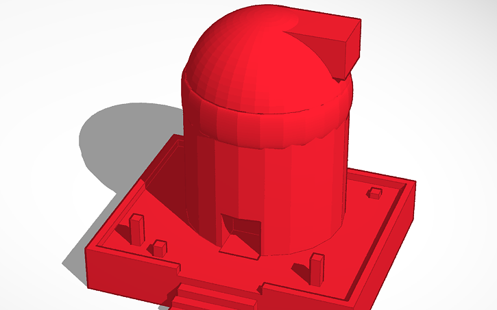 3D design Maya Observatory - Tinkercad