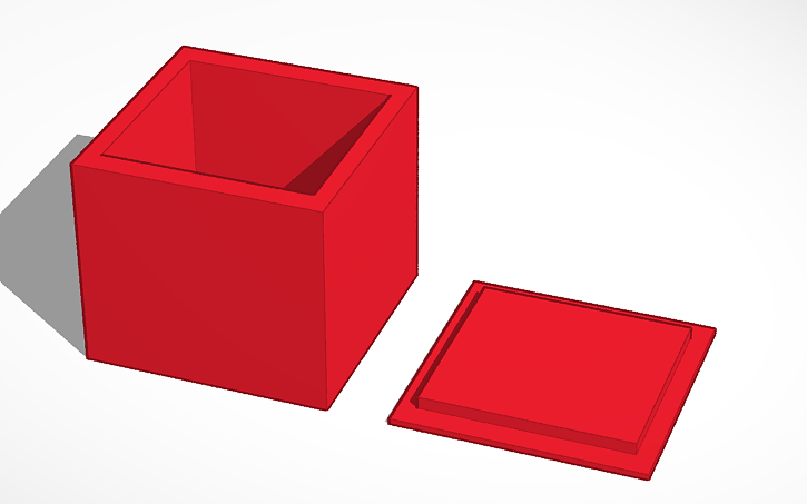 3d Design Box Tinkercad