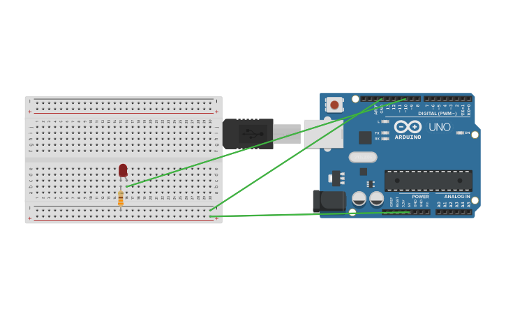 Circuit design Led Intermitente | Tinkercad
