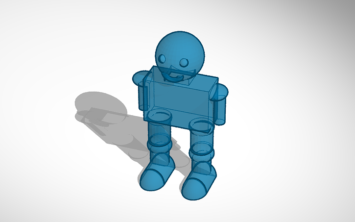 3d Design My Robot Tinkercad