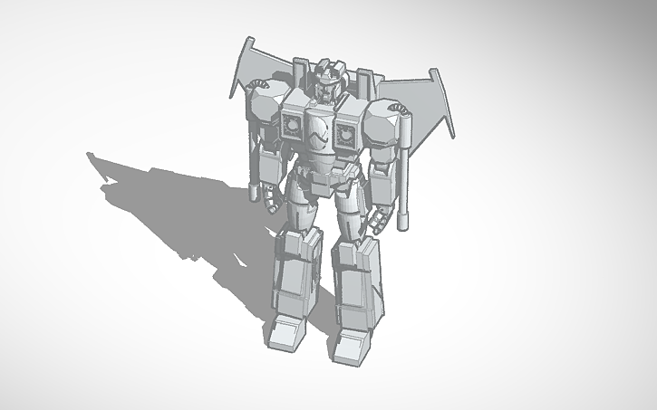 3D design transformers: starscream (g1 model) - Tinkercad