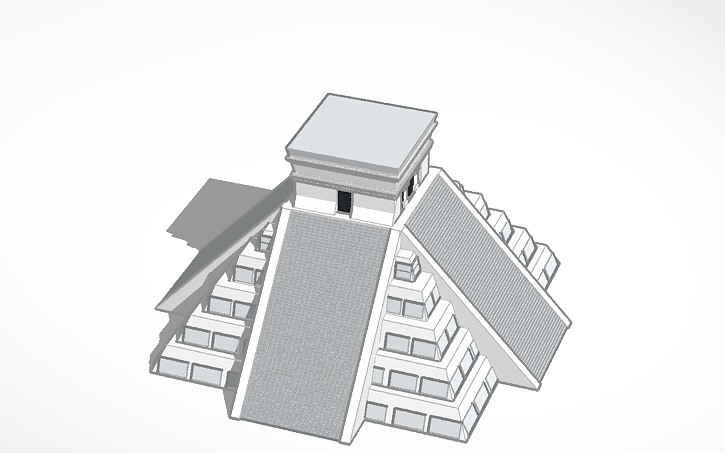 3D design Chichen Itza - Social Studies - Tinkercad