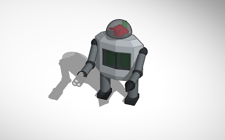 3D design CRAPPY-ROBOT! | Tinkercad