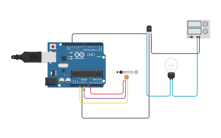 Circuit design Rasveta arduinom | Tinkercad