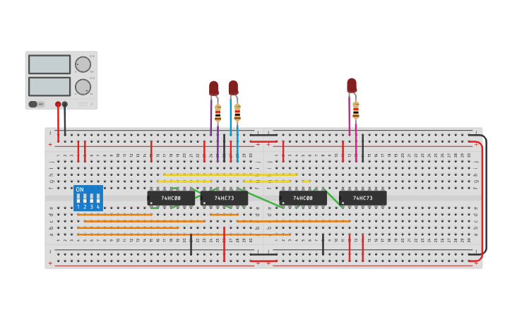 Circuit Design Experiment 8 Tinkercad