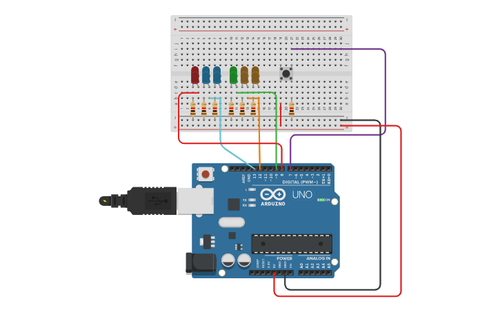 Circuit design random | Tinkercad