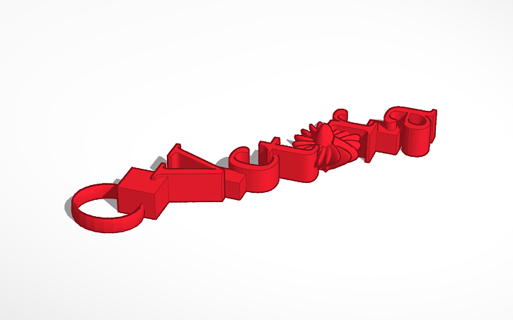 3D design 3d keytag | Tinkercad